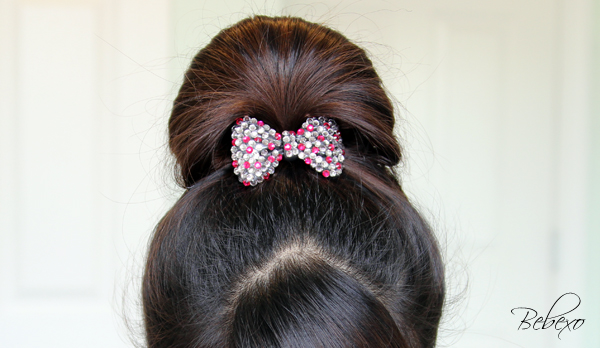 Perfect Fan Bun Updo • Bebexo Hairstyles & Beauty Blog